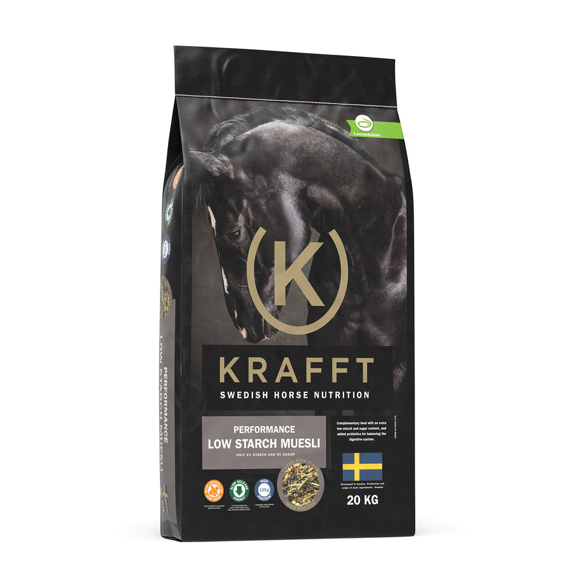 KRAFFT PERFORMANCE LOW STARCH MUSLI – Equality Shop